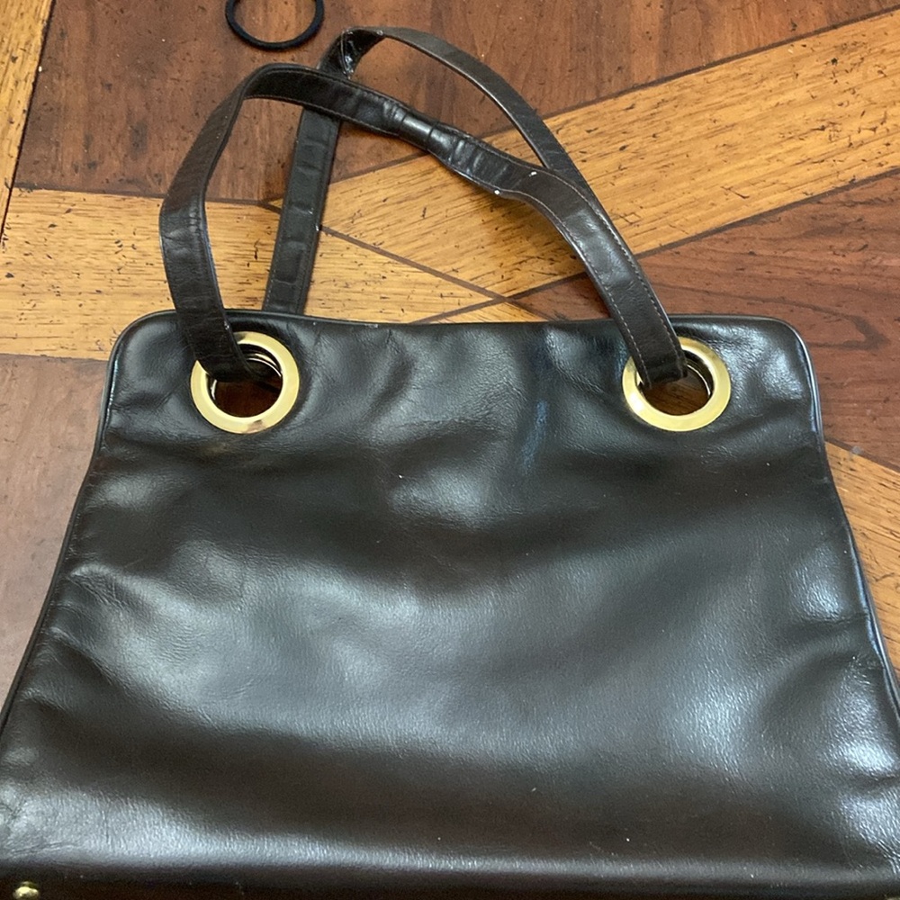 Vintage Leather Purse So Cool And Unique. 1960’s Era,… - Gem
